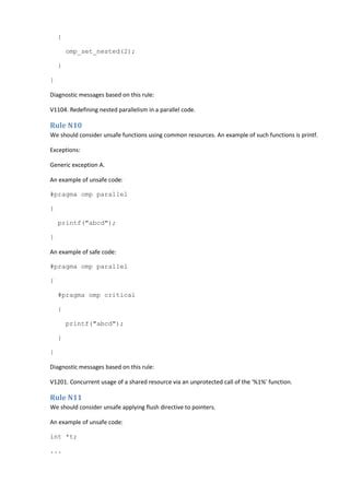 OpenMP And Static Code Analysis PDF