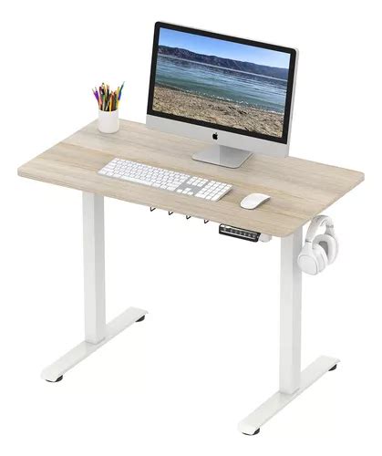 Shw Pequeno Escritorio Electrico De Altura Ajustable Con Gan Mercadolibre