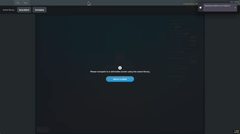 Beatmap Contains No Hit Objects When Launching Skin Layout Editor On Welcome To Osu Song