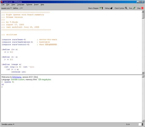 scheme 入門 1 scheme 処理系のインストール