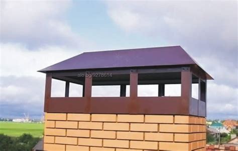 ШАПКА за Комин Капандури Отдушници ПРОИЗВЕЖДАМ за вашият покрив Строителни материа