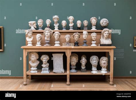Classical Sculpture View Of A Collection Of Classical Roman And Greek