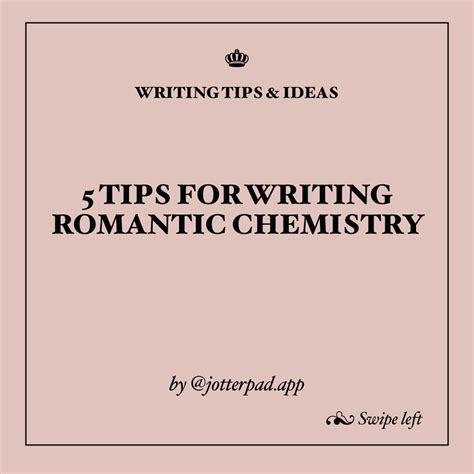 Writing Romantic Chemistry Writing Inspiration Prompts Writing Book