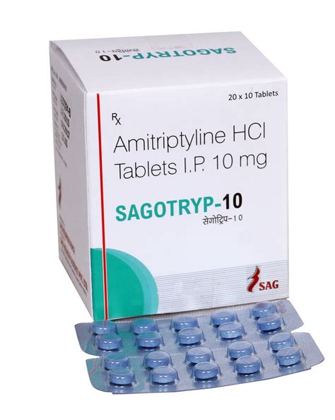 Amitriptyline Hcl 10mg Tablets At ₹ 22 Strip In New Delhi Id 16369804230