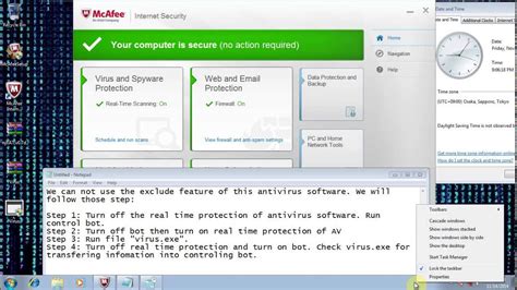 Zero Day Bypass Bug Mcafee Internet Security 2015 Youtube
