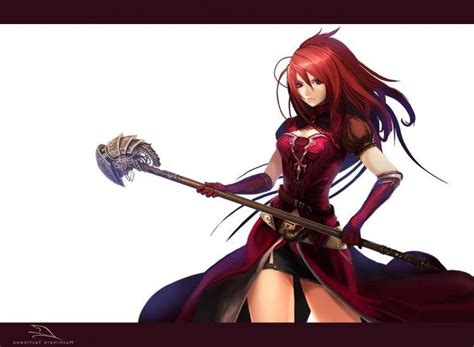 Anime Girls Redhead Original Characters Wallpapers Hd Desktop And