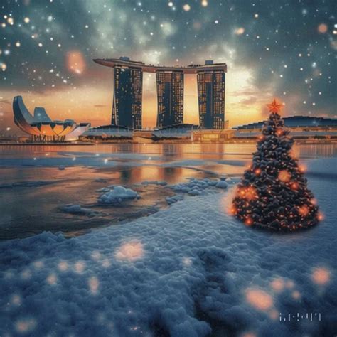 Guopeng Zhao On Linkedin Now Were Having A Snowy White Christmas In Singapore Enjoy The Holidays…
