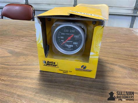 Auto Meter Transmission Temp Gauge Collector Cars BigIron