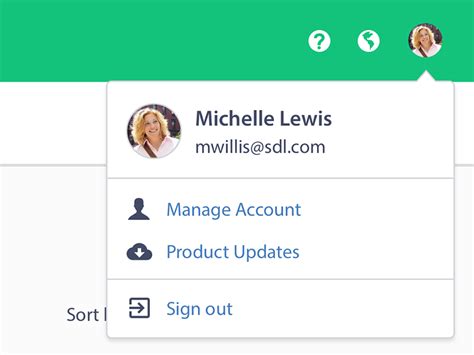 Profile Dropdown Designs Themes Templates And Downloadable Graphic