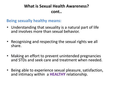 Sex And Health Awareness For Teenagers Pptx
