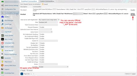 How To Change The Map On Your Ark Ascended Server Knowledgebase Citadel Servers