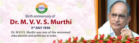 Birth Anniversary Of Dr Mvvs Murthy Gitam Deemed To Be University… Prof K Sivaramakrishna