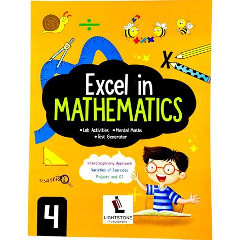 Excel In Maths Book 4 Ip Katib Paper And Stationery At Your Doorstep