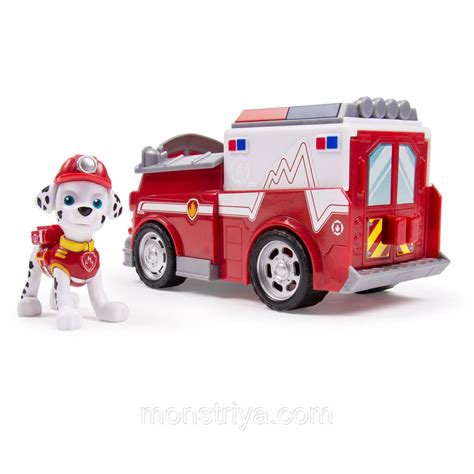Пожарная машина и щенок Маршалл. PAW PATROL щенячий патруль.: продажа ...