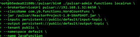 Docker Pulsar Function Execute Issures · Issue 15245 · Apachepulsar