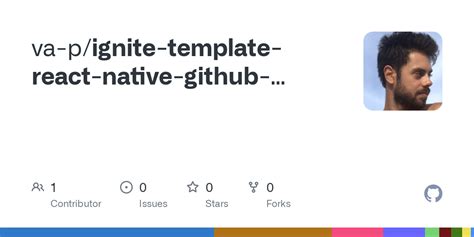 github va p ignite template react native github explorer