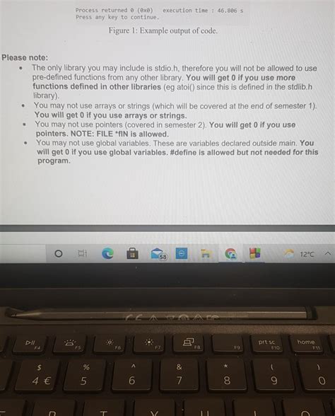 Solved 1 1 4 1 100 Write A C Program To Read