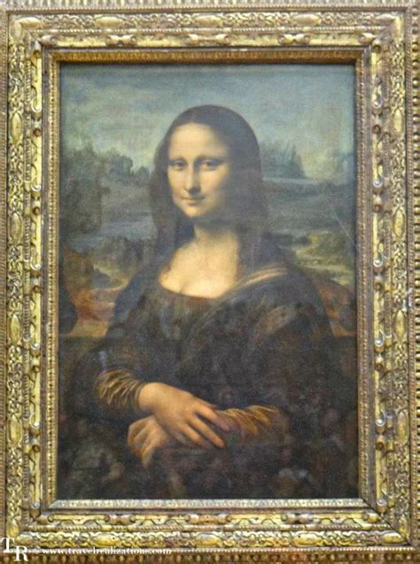 Mona Lisa Leonardo Da Vinci Louvre