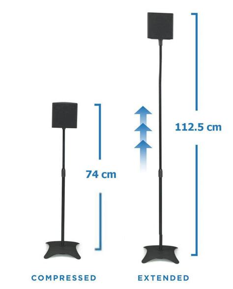 ขาตั้งลําโพงเซอร์ราวด์ ขาตั้งลำโพง ขาแขวนลำโพง รุ่นใหม่ตัวล็อคเป็นโลหะแข็งแรงกว่าเดิม ราคา