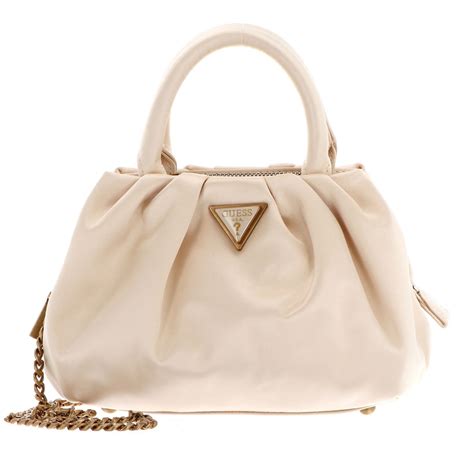 Guess Cross Body Bag Tori Mini Frame Satchel Bag Ivory Buy Bags Purses Accessories Online