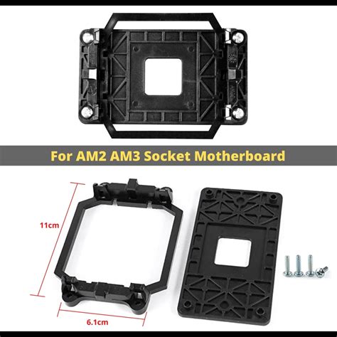 Ready Stock Mount Bracket Back Plate Amd Socket Am2 Am3 Cpu Fan Cooler