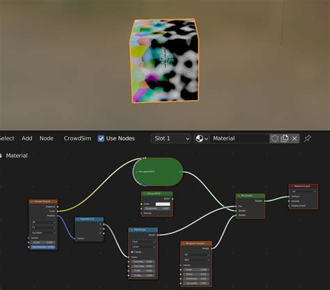 Materials How Do I Mask Whole Cells In A Voronoi Texture Blender Stack Exchange