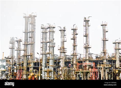 Rectification Columns Gas Separation Unit At Oil Refinery