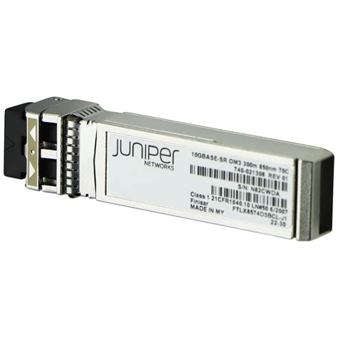 Juniper Networks Sfpp 10g Sr C Transceiver With 10gb Ethernet
