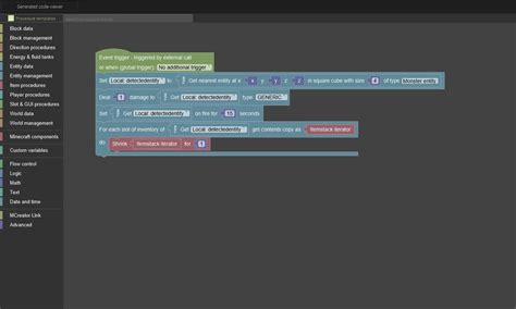 a new local variable type will be added to mcreator 2022 1 entities see an example below