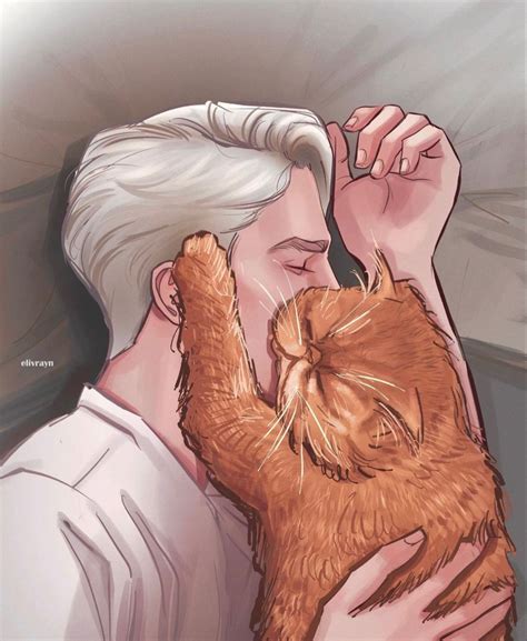 Draco X Crookshanks Dramione Fan Art Draco And Hermione Fanfiction