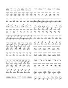 Cursive Tracing Practice Small By Miss Violet S Montessori Resources