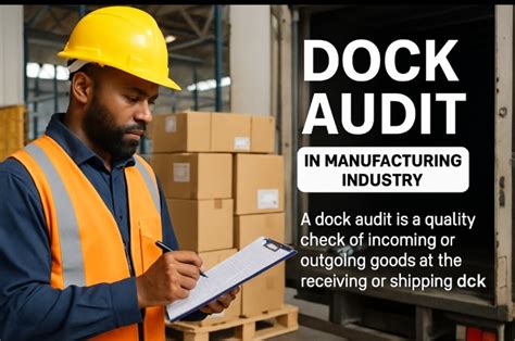 Dock Audit In The Manufacturing Industry Why It Matters