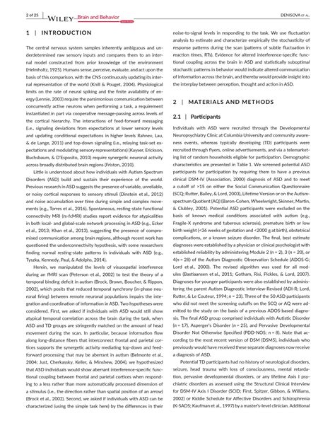 Solution Cortical Interactions During The Resolution Of Information Processing Demands In