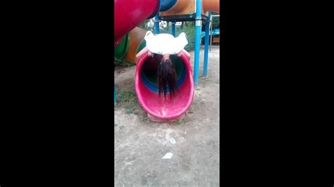 놀이터 친구 놀래키기 Youtube