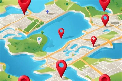 3d Realistic Location Map Pin Gps Pointer Markers Vector Illustration