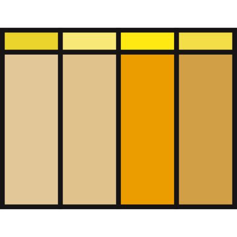 Columns Generic Outline Color Icon