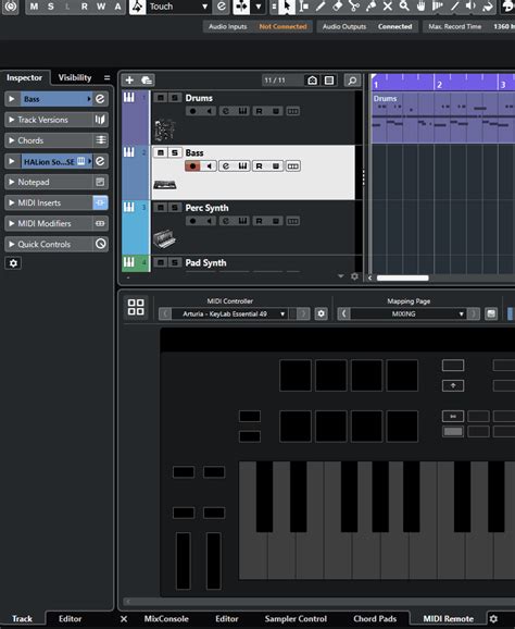 Midi Remote Mapping Function Next Inser Effect Opens Midi Inserts Instead Of Audio Inserts