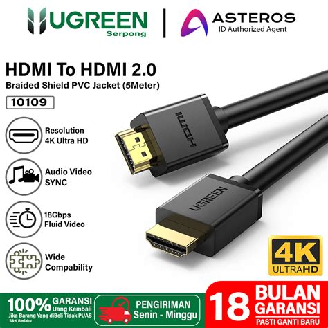 Jual Harga Spesial Ugreen Kabel Hdmi To Hdmi Ultra Hd 4k 8k Ugreen