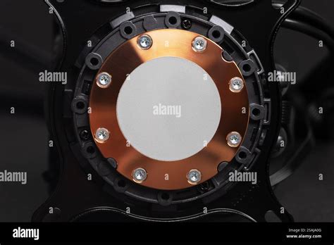 Liquid Cooling System Of Computer Components Processor Video Card Heat Dissipation High