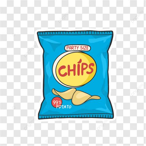 감자칩 스티커 한 봉지 벡터 귀여운 그림 감자 칩 상표 벡터 Png 일러스트 및 벡터 에 대한 무료 다운로드 Pngtree
