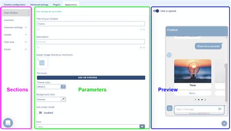 How To Customize My Web Chatbot Botnation Support