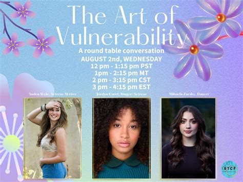 The Art Of Vulnerability Breaking The Chains Foundation