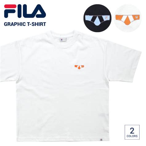 FILA HERITAGE フィラ ヘリテージ Tシャツ S S GRAPHIC T SHIRT 半袖 カットソー メンズ M XL ブラック