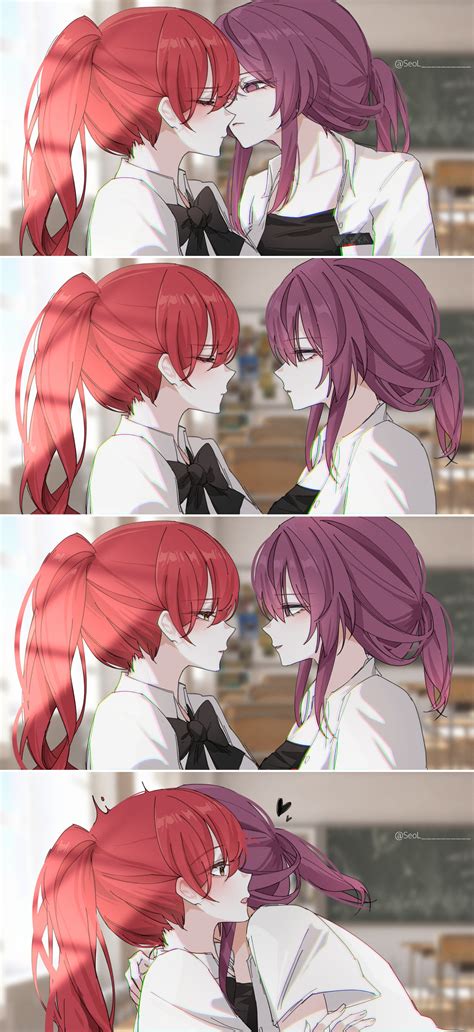 Kafka And Himeko Honkai And More Drawn By Seol Baconontheclock Danbooru