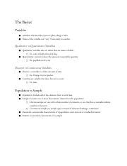 AMS Cheat Sheet The Basics Variables Attribute That Describe A Person Place Thing Or Idea