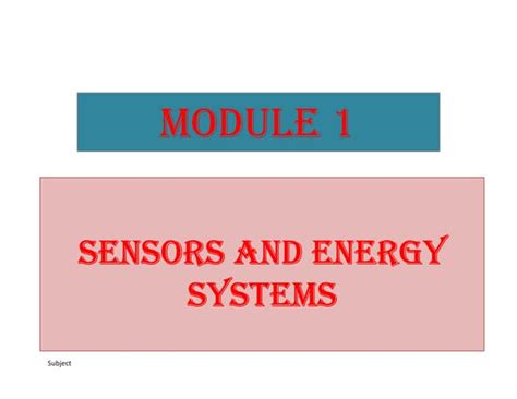 Module 1 Ppts Energy Systempdf Engineering Ppt