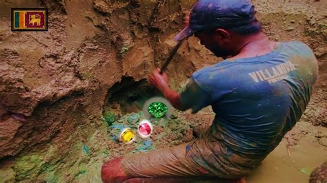 Gem Mine Sri Lanka කඩා වැටෙන මැණික් පතල Youtube