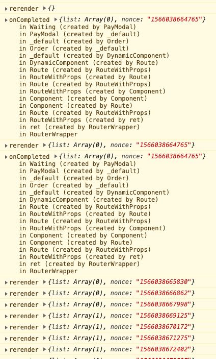 oncompleted just called 1 or 2 times when use pollinterval · issue 3383 · apollographql react