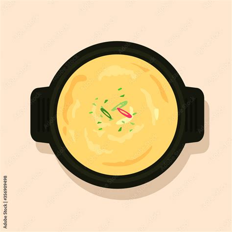 Stockvector 계란찜 일러스트 Adobe Stock