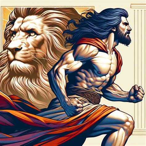 Sampsons Strength Bible Art